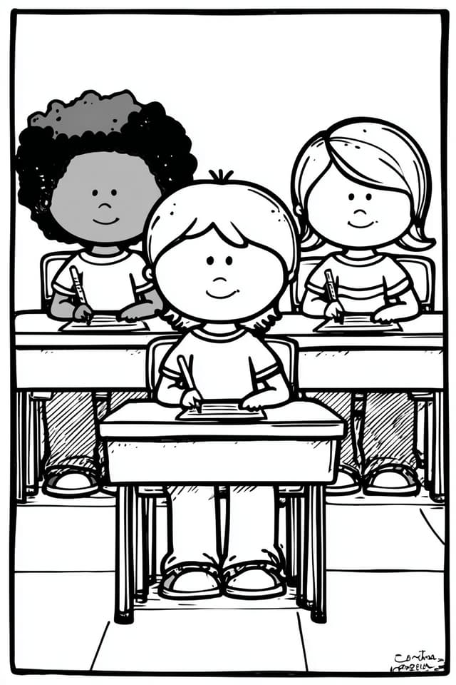 Free Printable Back to School Coloring Pages｜pagicolor.com