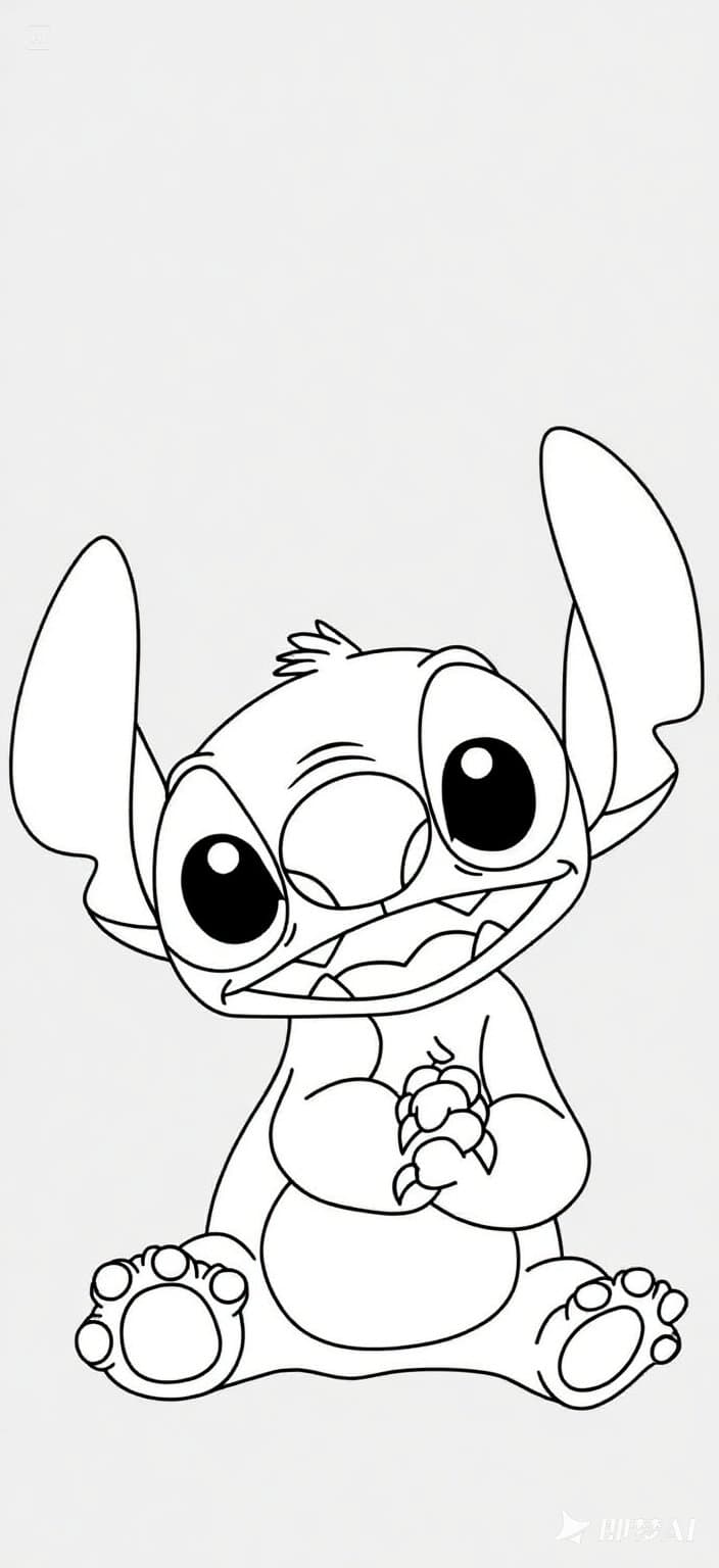 lilo and stitch Coloring Pages ｜pagicolor.com